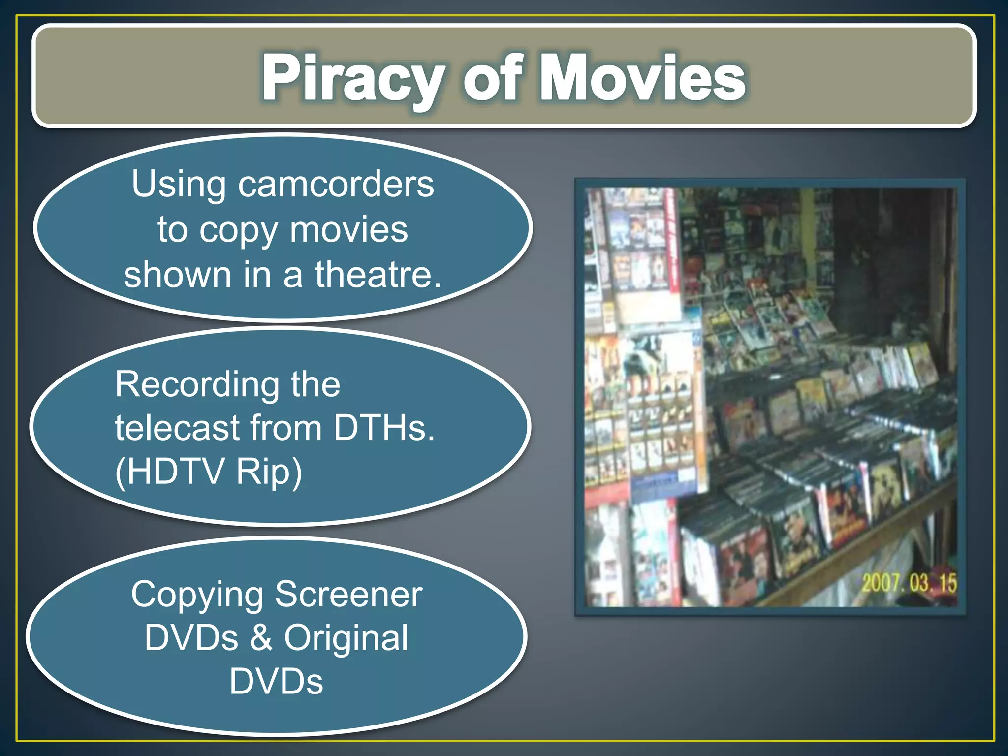 CYBER SECURITY (PIRACY) | PPTX