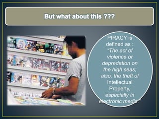 CYBER SECURITY (PIRACY) | PPTX