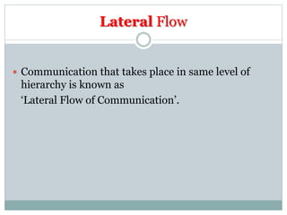 Flow of Communication | PPTX