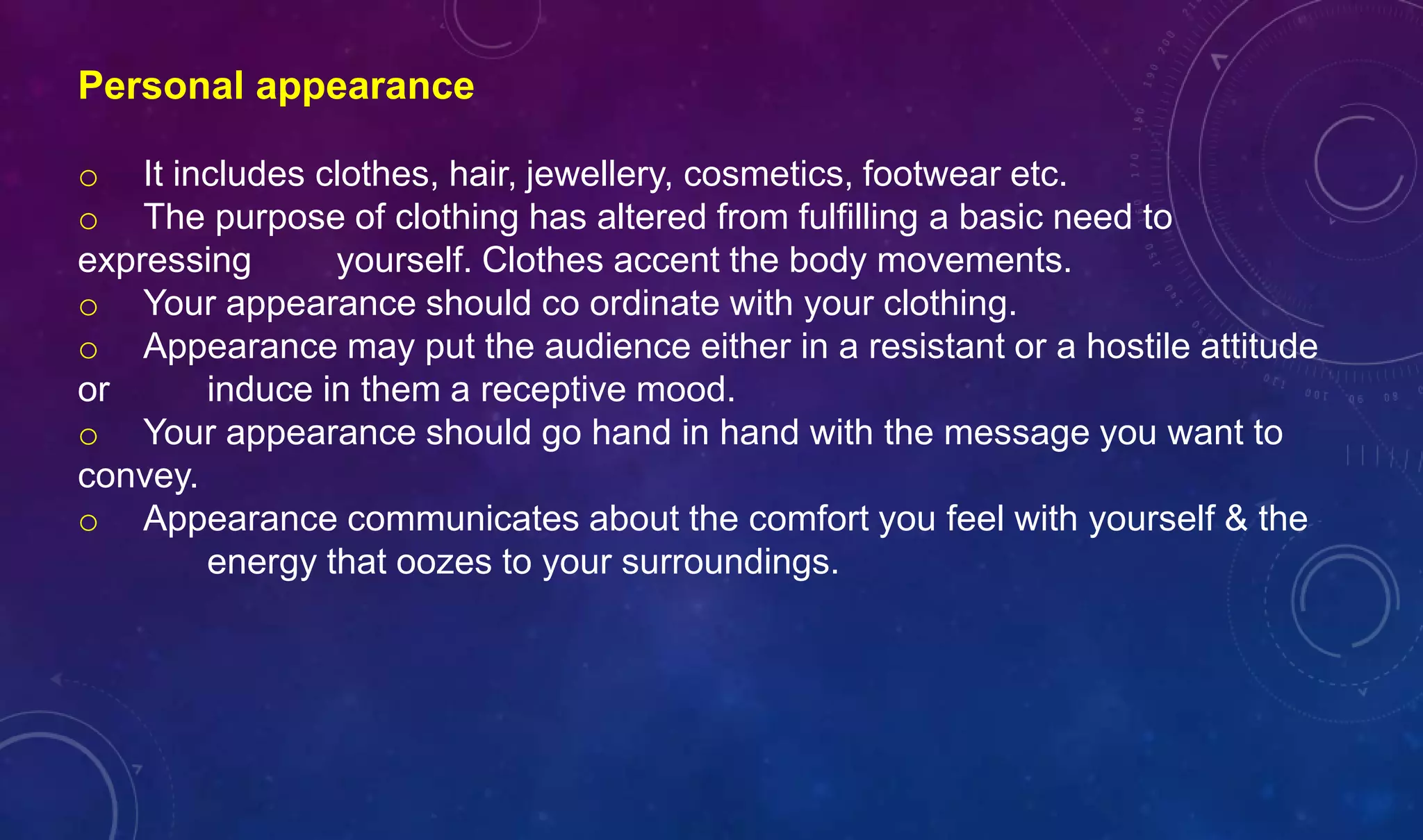 PPT on "Body language'' | PPTX