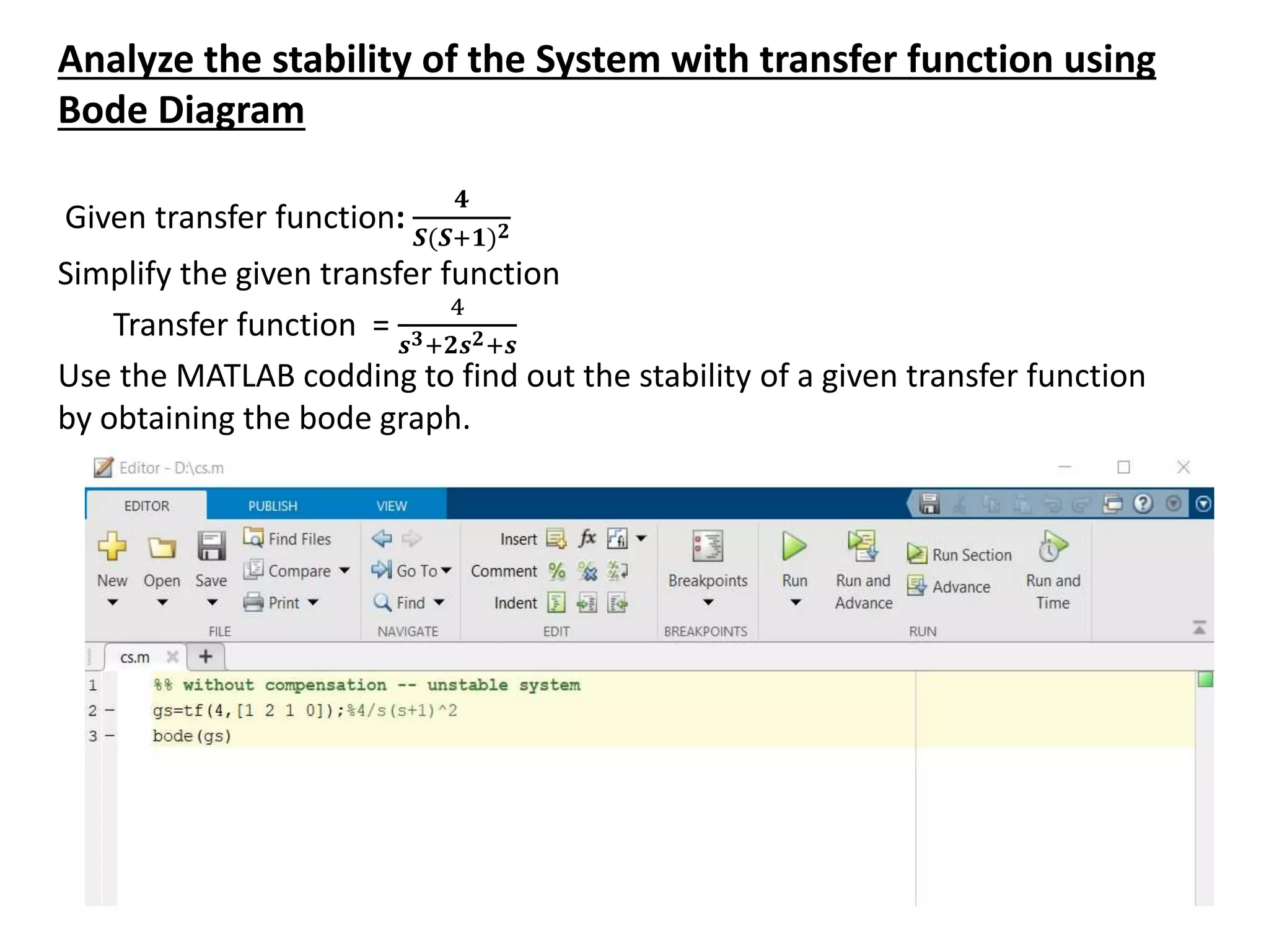 CONTROL SYSTEMS PPT ON A LEAD COMPENSATOR CHARACTERISTICS USING BODE ...