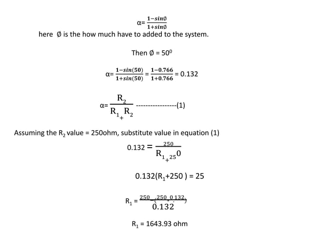 CONTROL SYSTEMS PPT ON A LEAD COMPENSATOR CHARACTERISTICS USING BODE ...