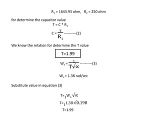 CONTROL SYSTEMS PPT ON A LEAD COMPENSATOR CHARACTERISTICS USING BODE ...