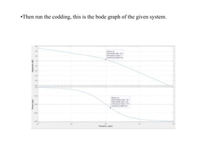 CONTROL SYSTEMS PPT ON A LEAD COMPENSATOR CHARACTERISTICS USING BODE ...