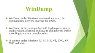 Nmap & Network sniffing | PPTX