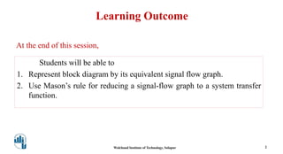 SFG and Mason's Gain Formula | PPTX