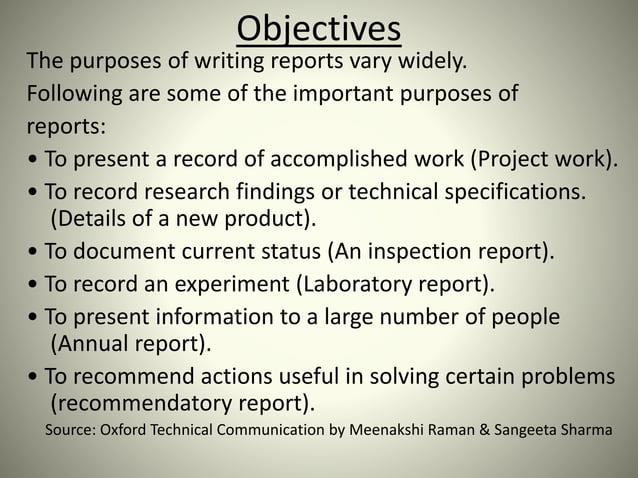 Presentation on Report Writing | PPTX