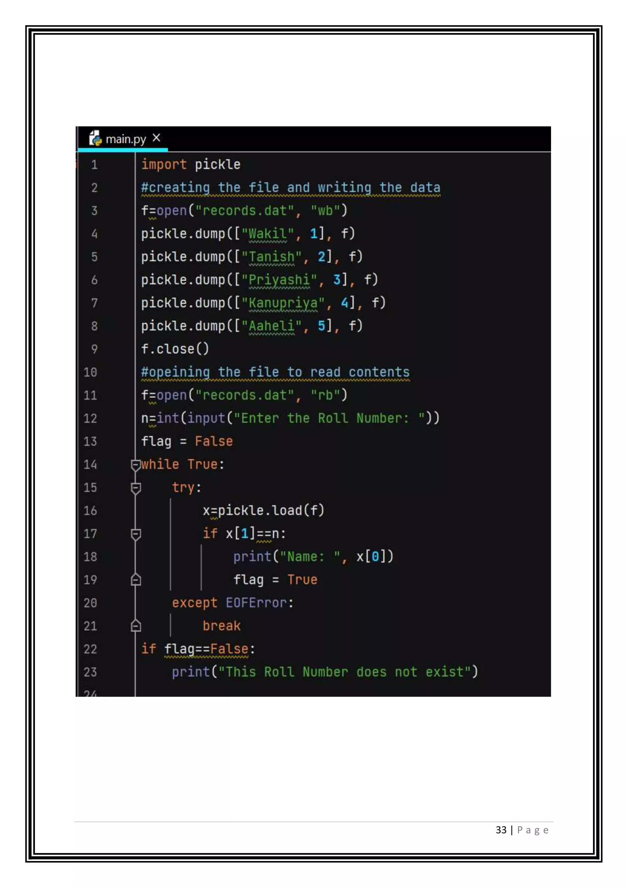 Computer Science Practical File Class Xii Docx Programming