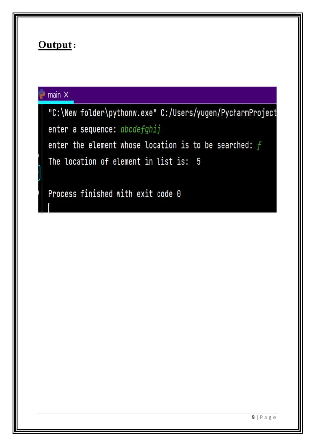 Computer Science Practical File class XII