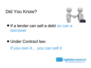 Debt Purchase Presentation | PPT