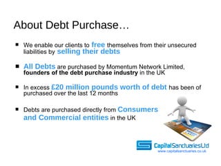 Debt Purchase Presentation | PPT