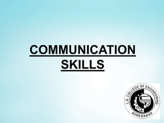 COMMUNICATION SKILLS presentation | PPTX
