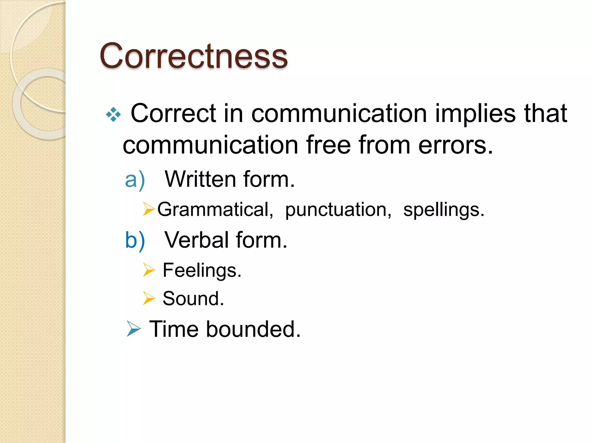 7 C's of communication Presentation | PPTX