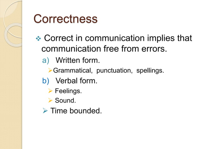 7 C's of communication Presentation | PPTX