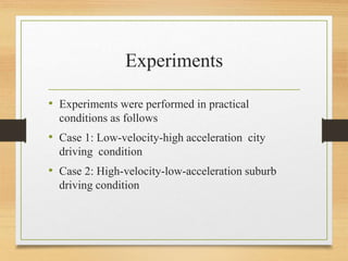 Application of Optimal Control theory to HEV | PPTX