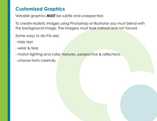 Design for Variable Printing | PDF