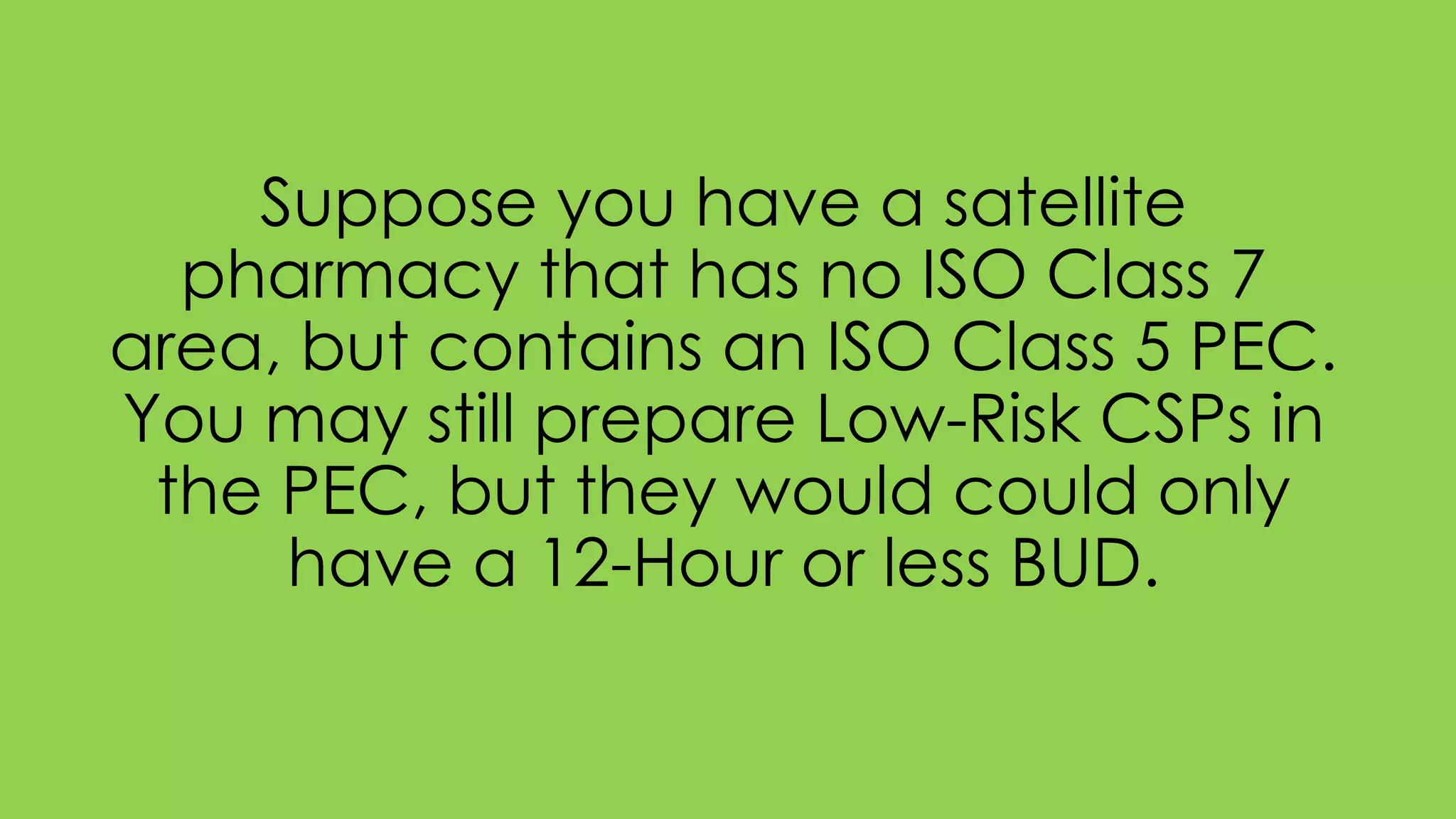 USP 797 CSP Risk Categories | PPTX