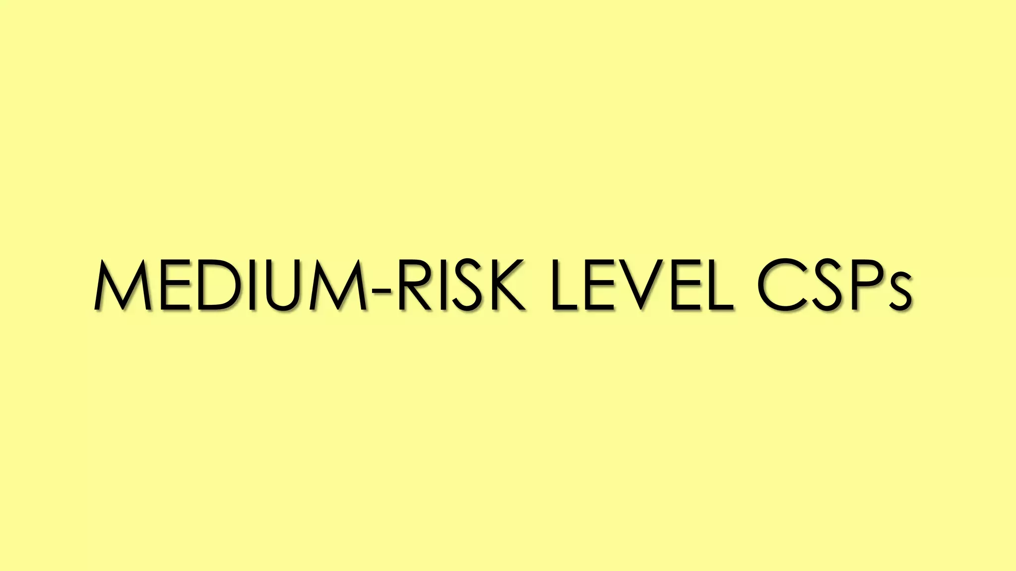USP 797 CSP Risk Categories | PPTX