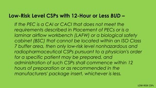 USP 797 CSP Risk Categories | PPTX