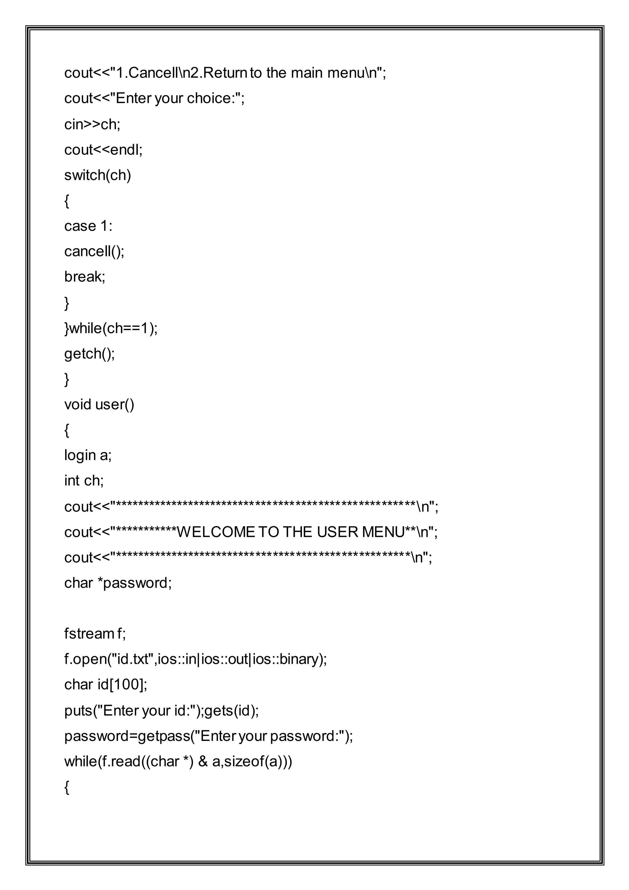 Computer science project | DOCX