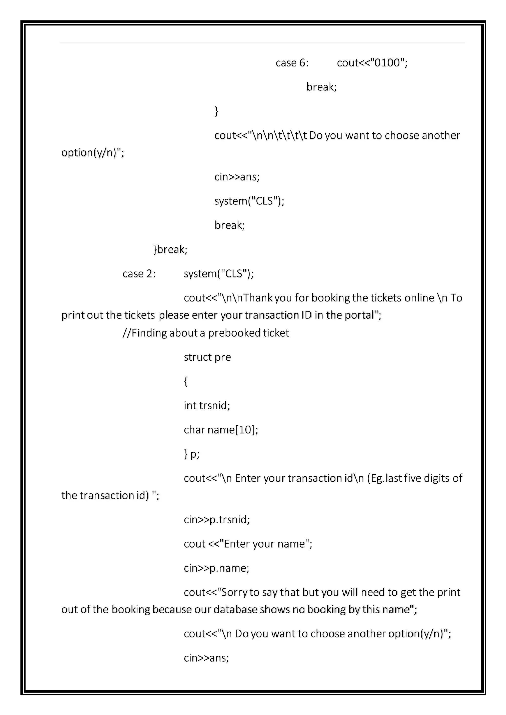 computer science project on movie booking system | DOCX