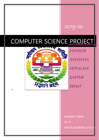 computer science project on movie booking system | DOCX