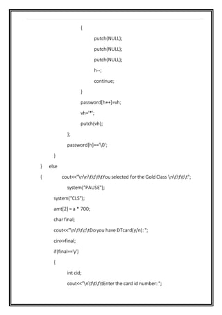 computer science project on movie booking system | DOCX | Programming Languages | Computing