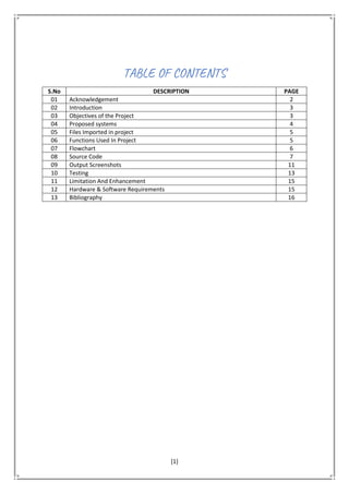Employee Management (CS Project for 12th CBSE) | PDF