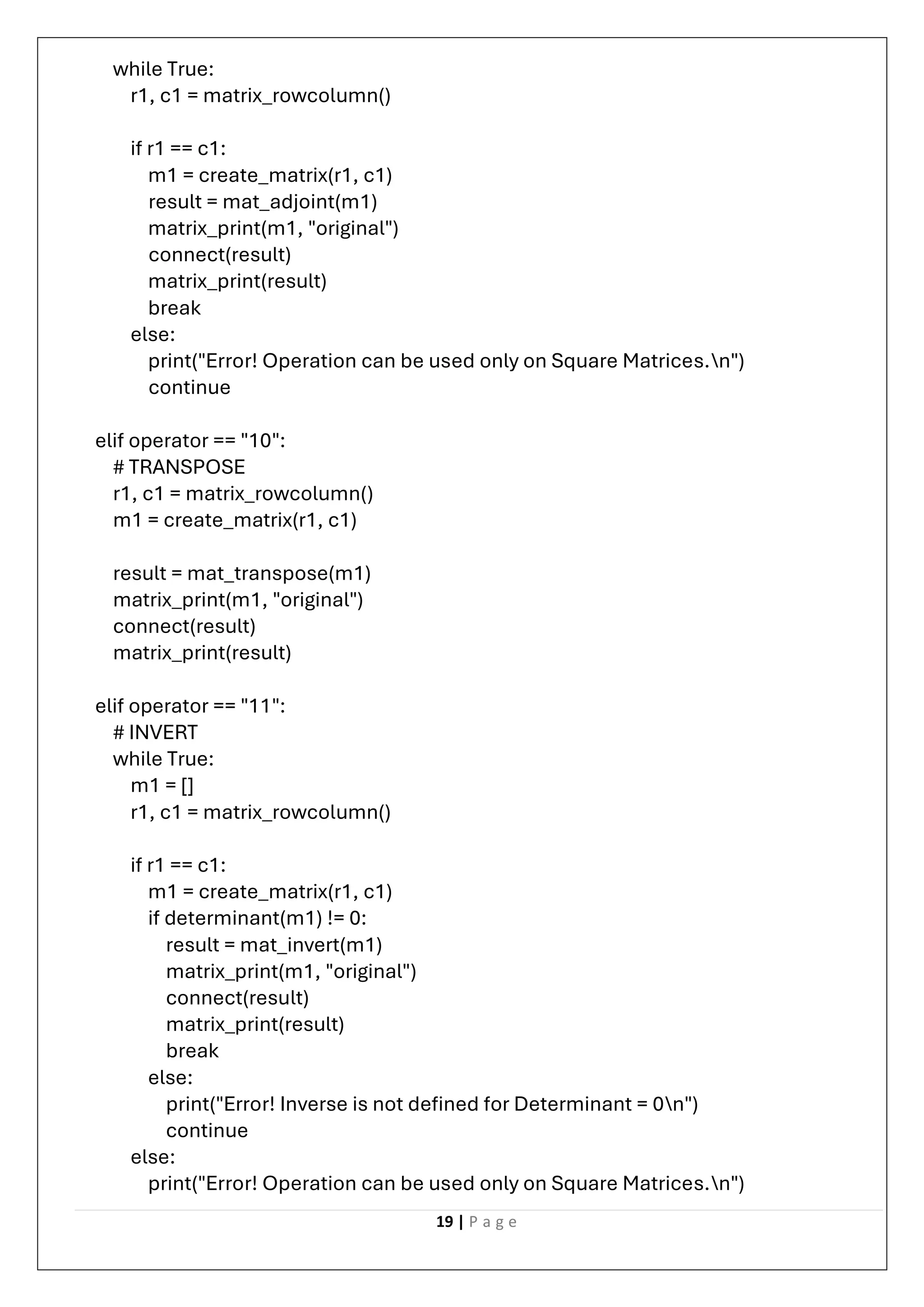 Computer Science CS Project Matrix CBSE Class 12th XII .pdf