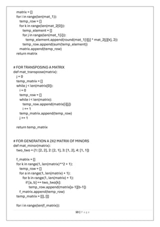 Computer Science CS Project Matrix CBSE Class 12th XII .pdf