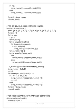 Computer Science CS Project Matrix CBSE Class 12th XII .pdf