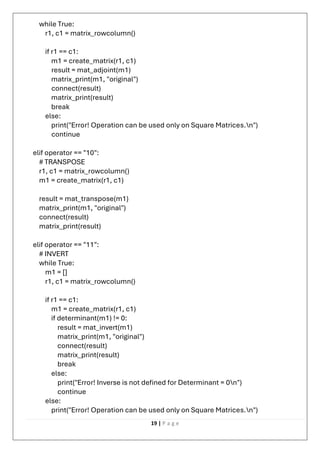 Computer Science CS Project Matrix CBSE Class 12th XII .pdf
