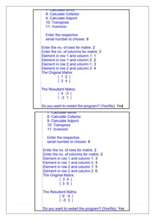 Computer Science CS Project Matrix CBSE Class 12th XII .pdf