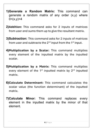 Computer Science CS Project Matrix CBSE Class 12th XII .pdf