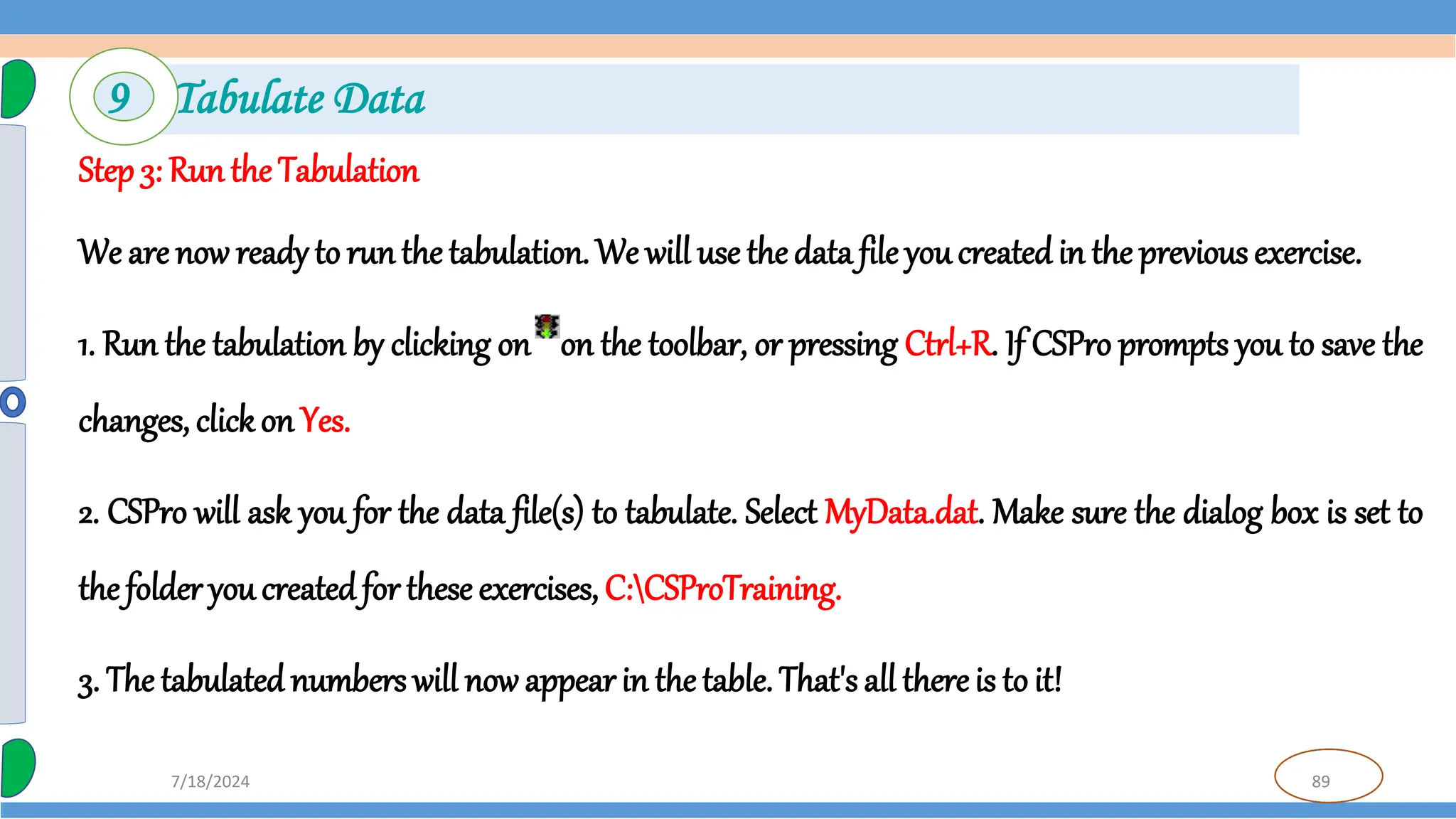 Training on CSPro and step by steps.pptx