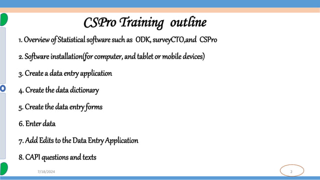 Training on CSPro and step by steps.pptx