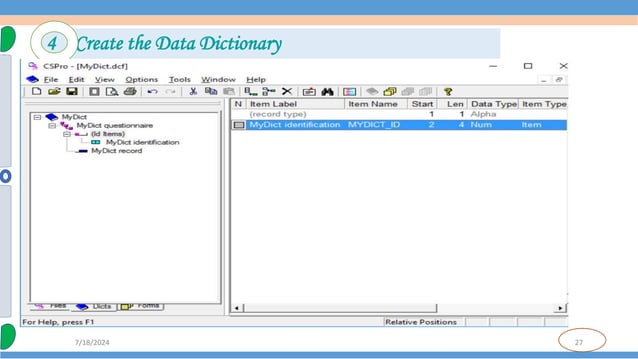 Training on CSPro and step by steps.pptx