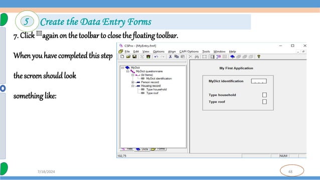 Training on CSPro and step by steps.pptx