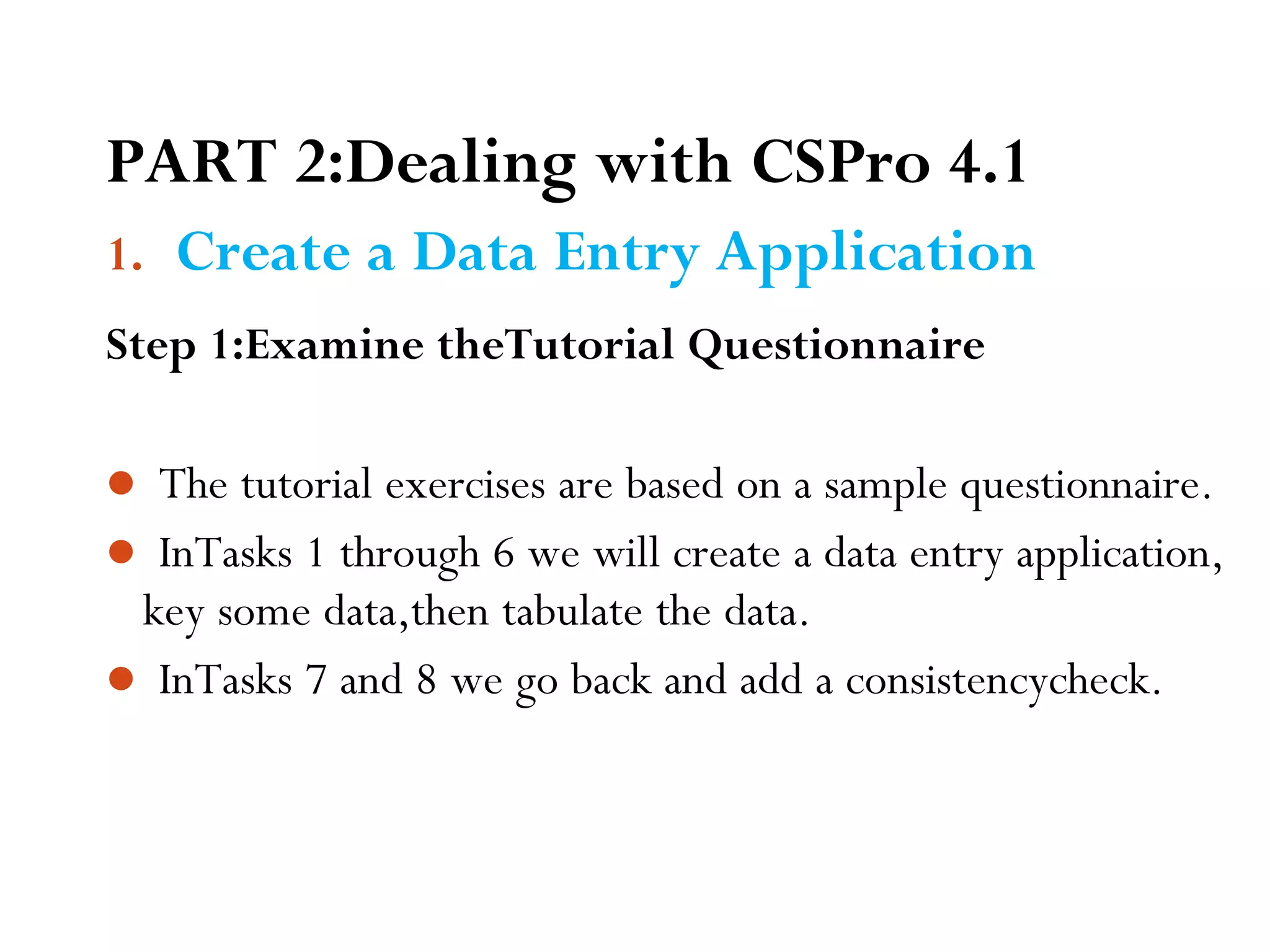 Cspro training material | PPT | Desktop Publishing | Computer Software ...