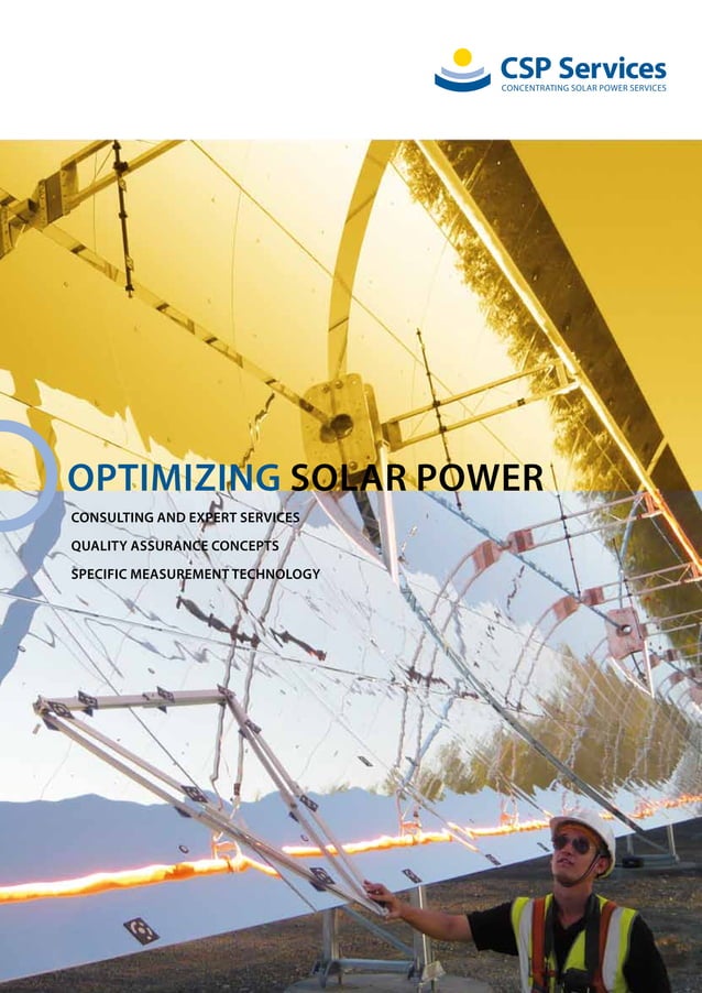 CSP Services Optimizing Solar Power-1510 | PDF