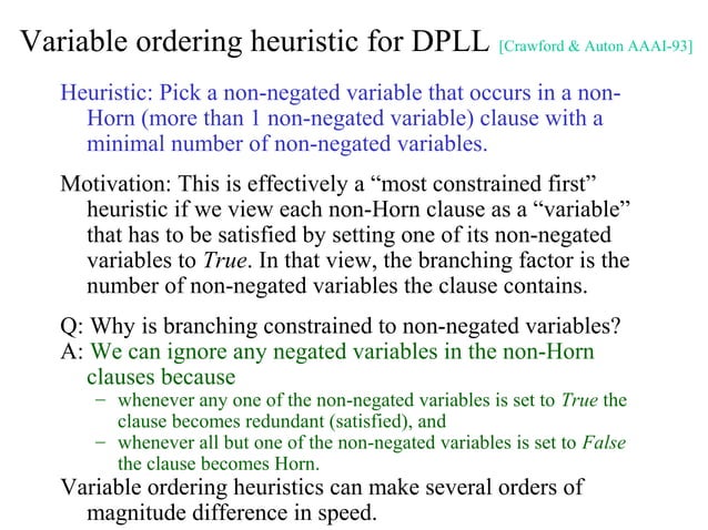 Cs ps, sat, fol resolution strategies | PPT