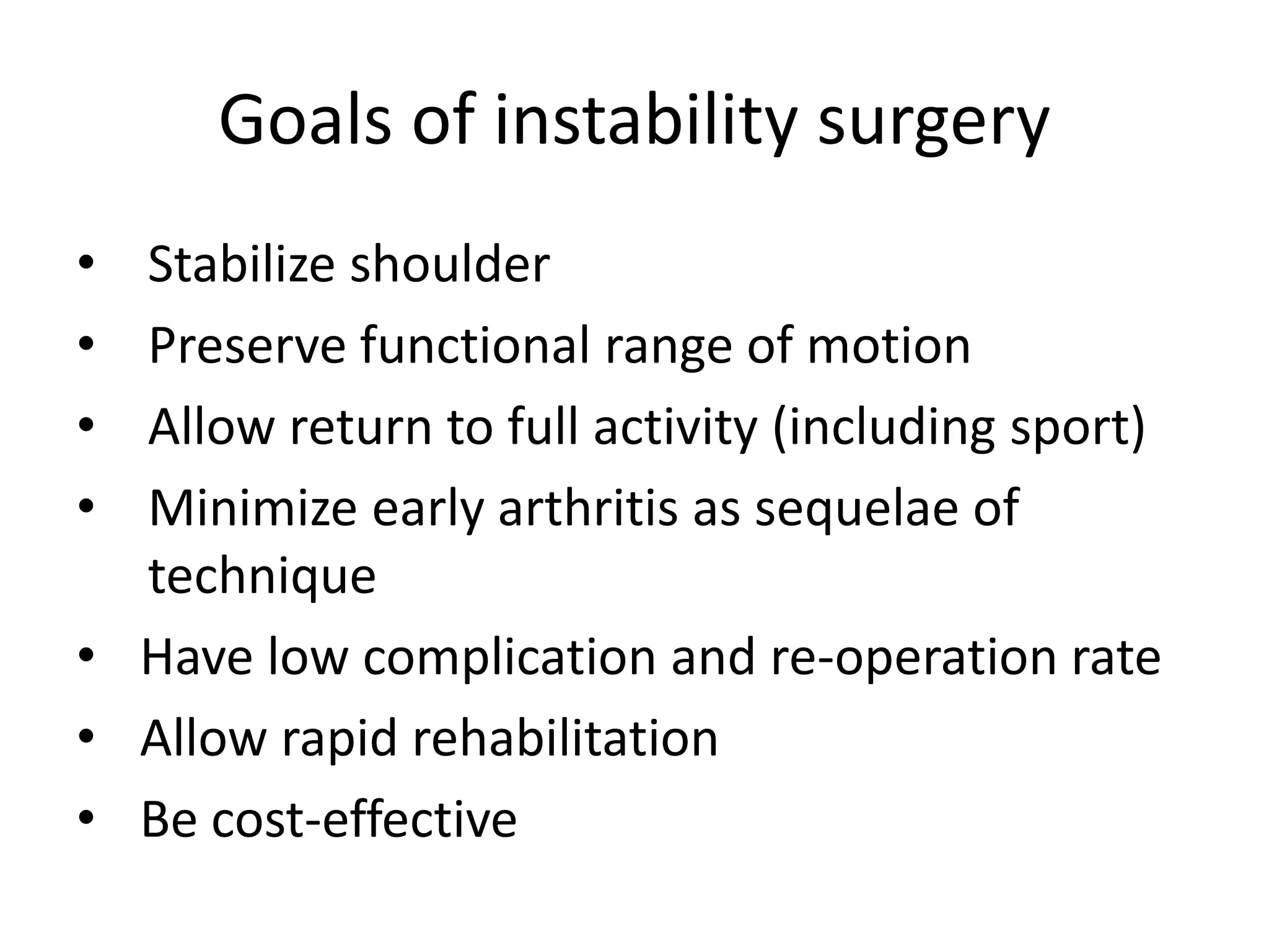 Latarjet – the panacea for traumatic anterior shoulder | PPTX