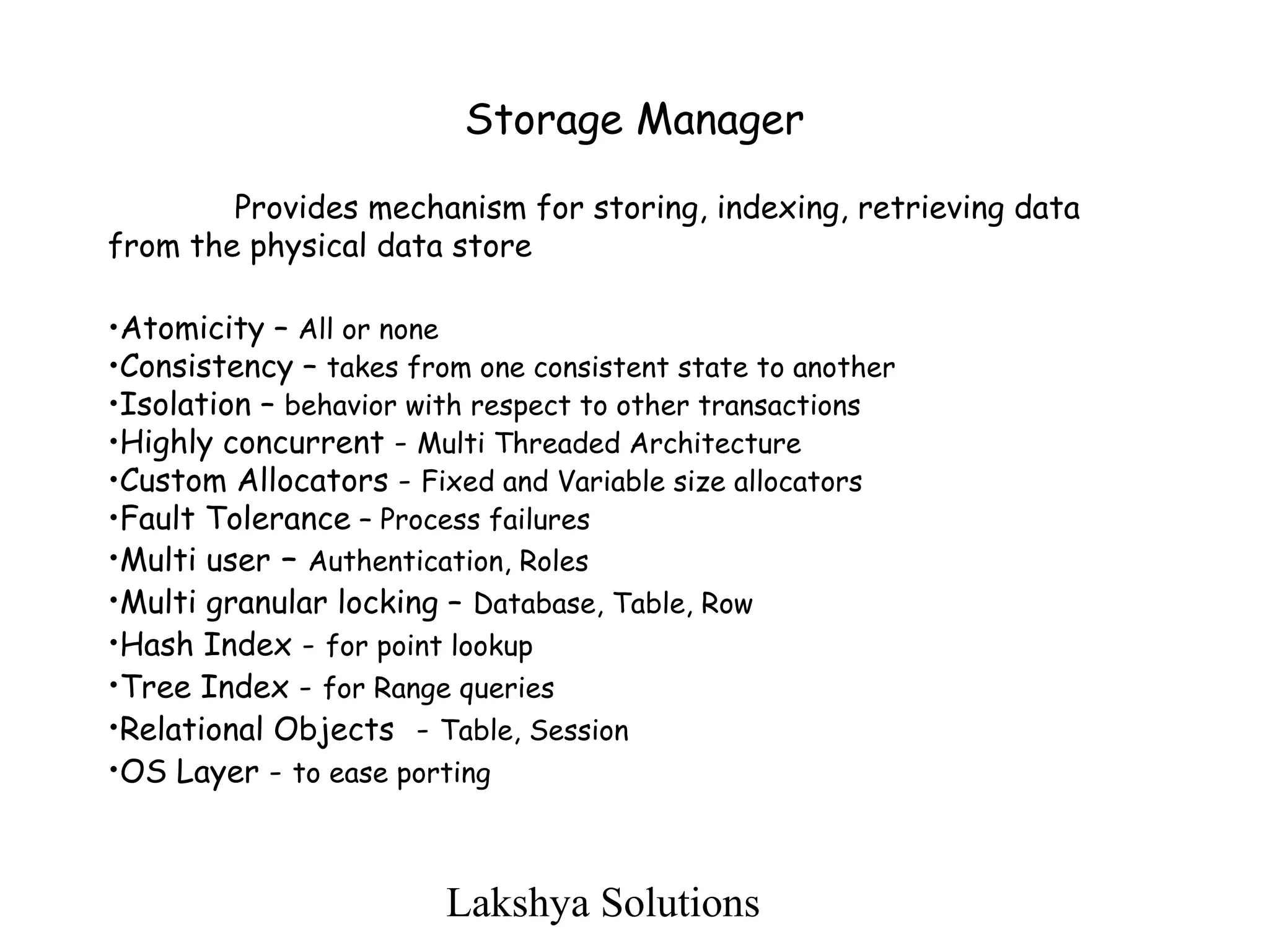 Student projects with open source CSQL | PPT