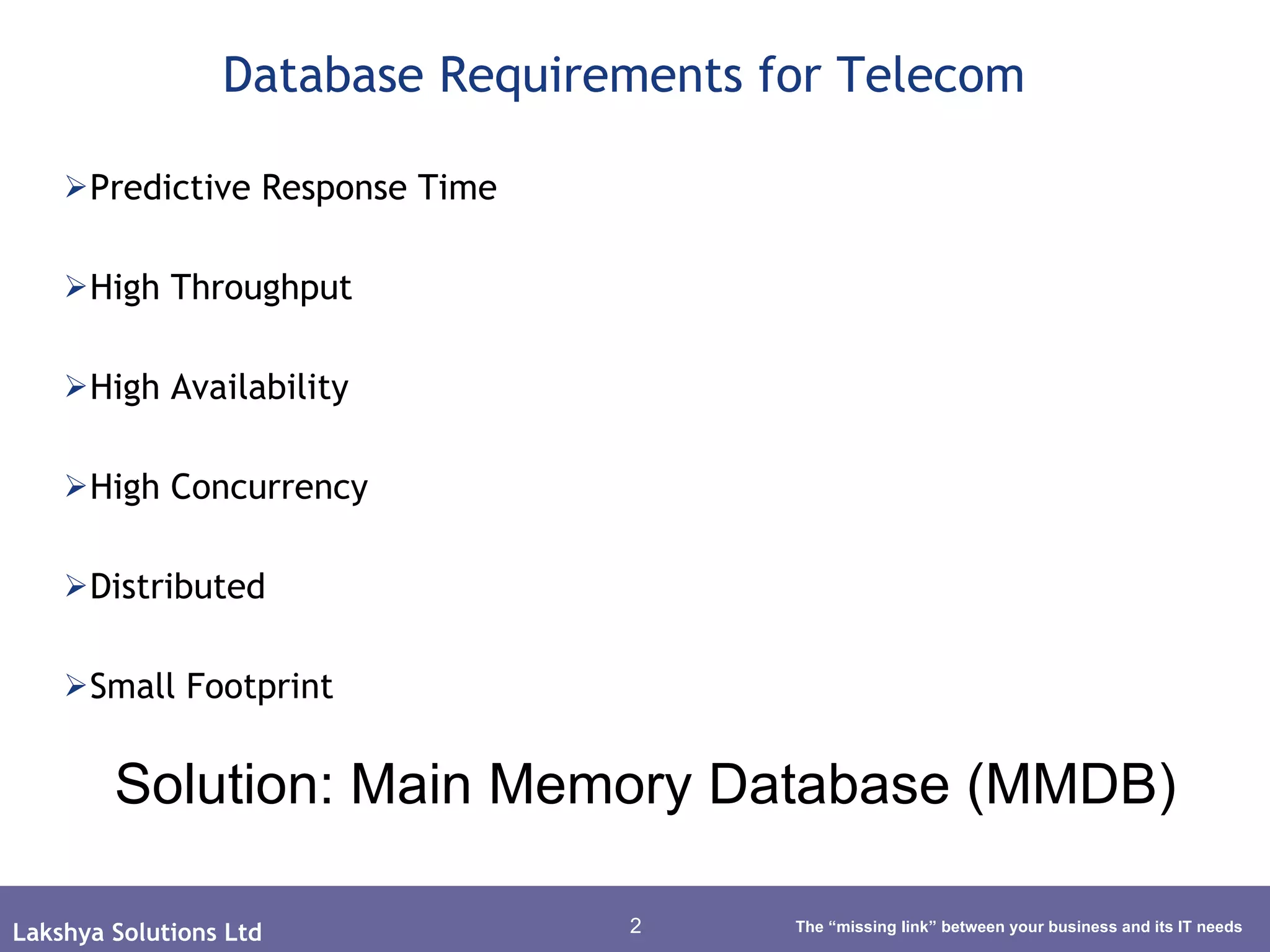 Csql for telecom | PPT