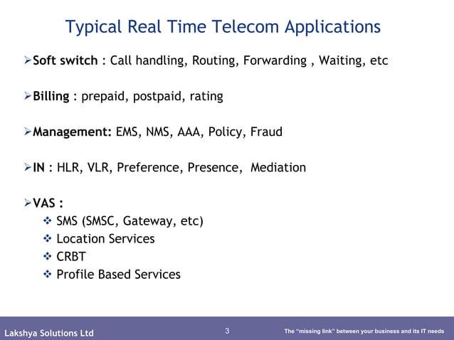 Csql for telecom | PPT
