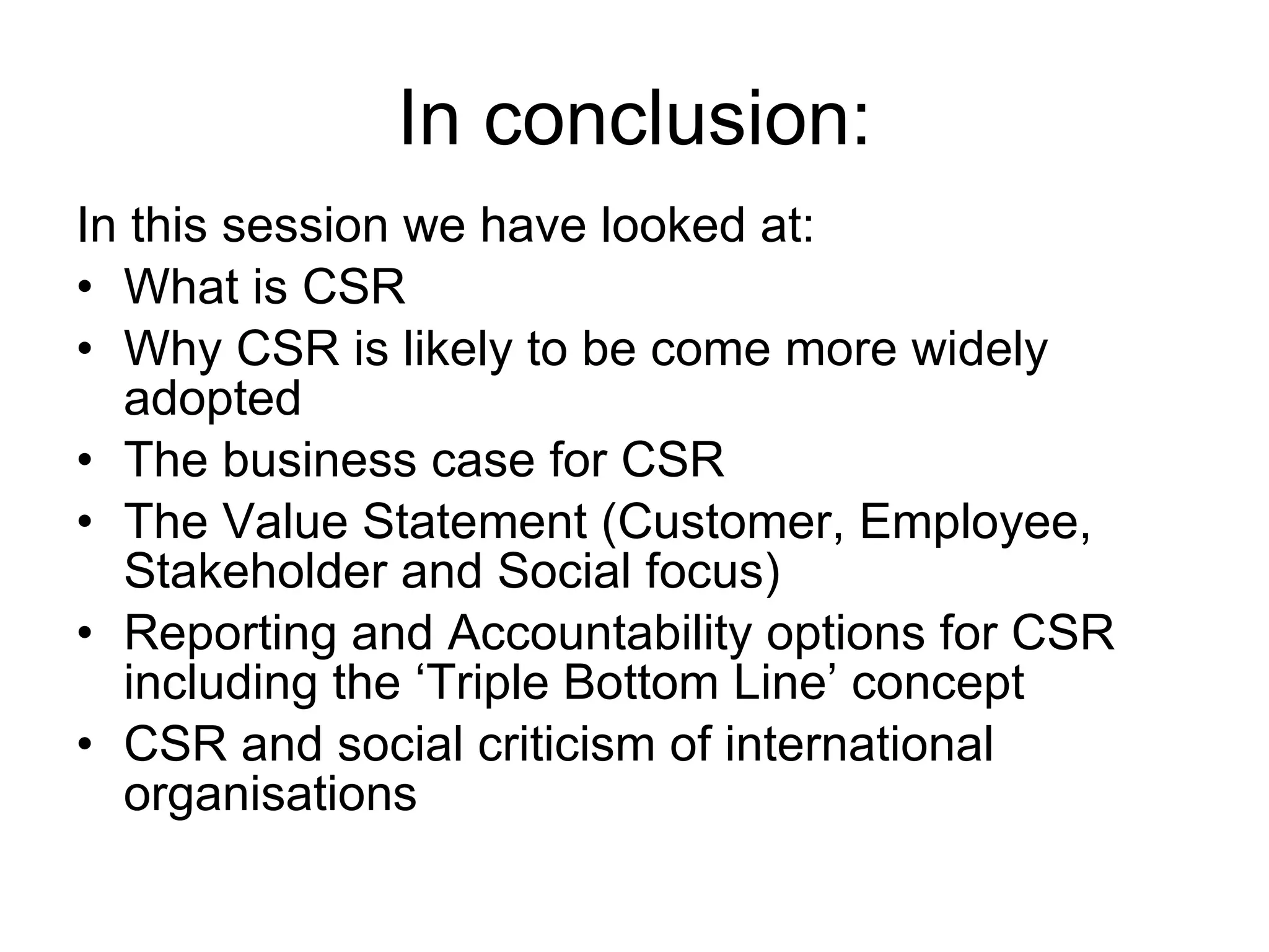 Corporate Social Responsibility | PPT