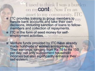CSR of ITC | PPTX