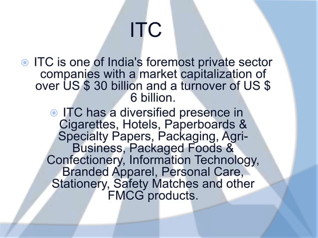 CSR of ITC | PPTX
