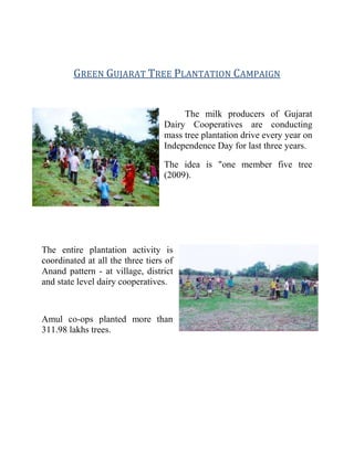 CSR Activities by AMUL | DOCX