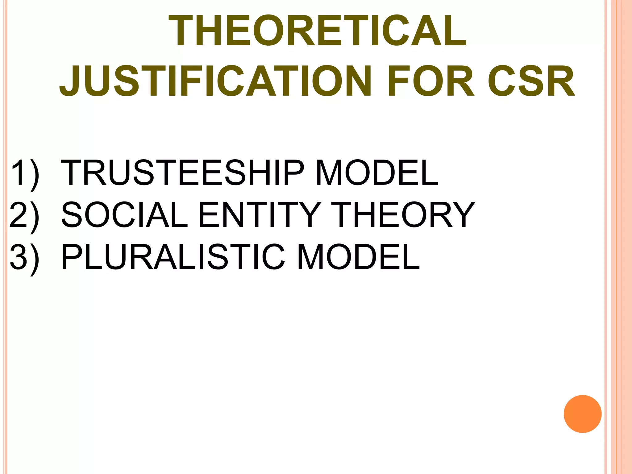 Corporate Social Responsibility(CSR) | PPTX